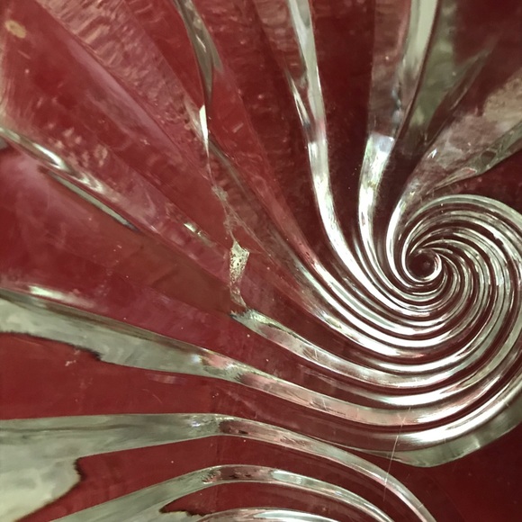 Vintage | Accents | Vintage Lead Cut Crystal Glass Bowl | Poshmark